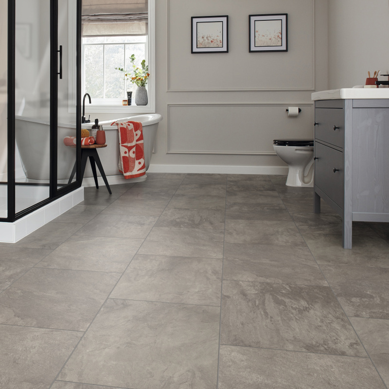 Palio Express by Karndean |Click LVT Flooring | Coastal Fog