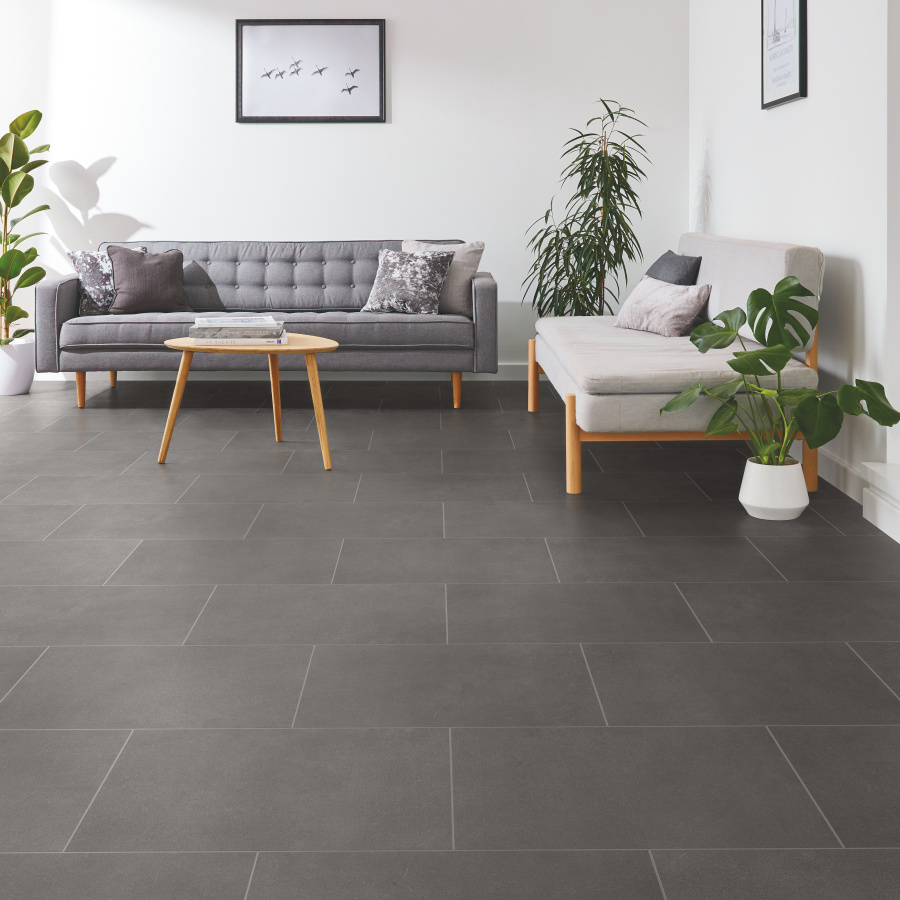 Palio Express by Karndean | Click LVT Flooring | Black Sands